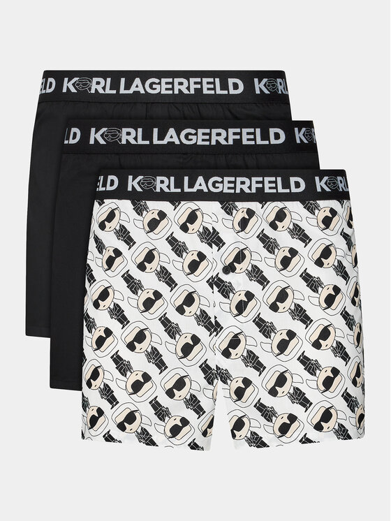 KARL LAGERFELD Set de boxeri﻿ Ikonik 2.0 Woven Boxer (X3) 236M2102 ...