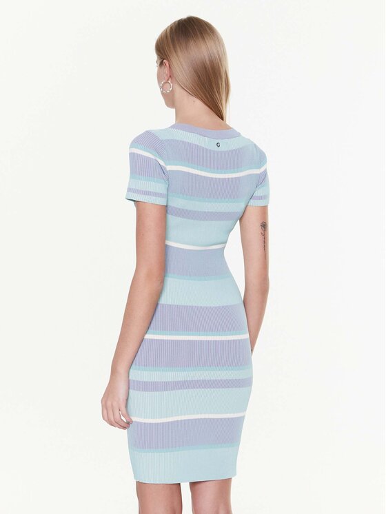 Guess Rochie tricotată Eliane W3RK39 Z3440 Colorat Slim Fit | Modivo.ro