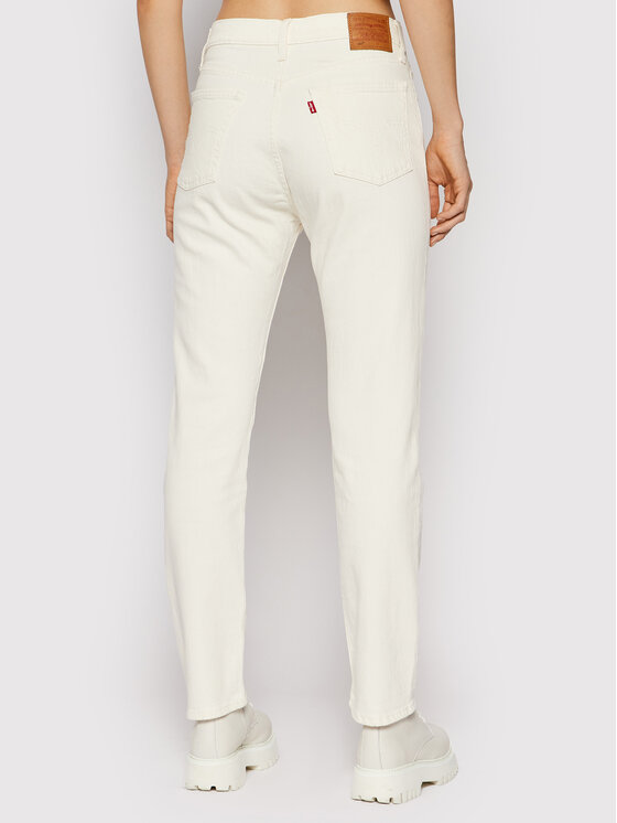 Levi's® Jeansy 501® Original 36200-0228 Beżowy Regular Fit | Modivo.pl