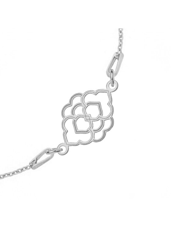 Sotho Bransoletka B1517 Srebrny | Modivo.pl