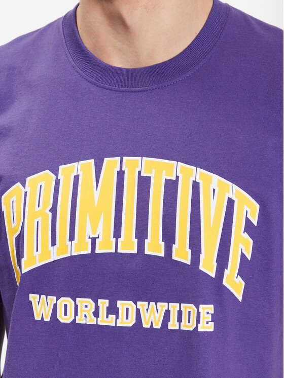 Primitive T-Shirt Collegiate Worldwide PAPSP2312 Violett Regular Fit ...