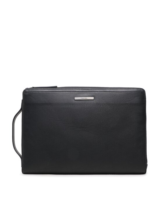 Calvin Klein Laptoptasche Modern Metal Portfolio K50K510568 Schwarz ...