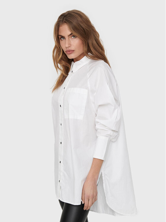 ONLY Риза Selma 15229736 Бял Relaxed Fit | Modivo.bg