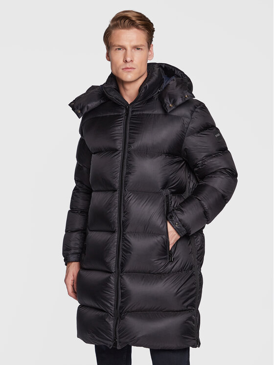 Boss Geacă din puf Donden 50476213 Negru Regular Fit | Modivo.ro