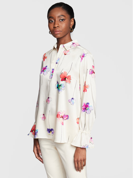 Marella Bluzka Robin 2331111631 Beżowy Regular Fit | Modivo.pl