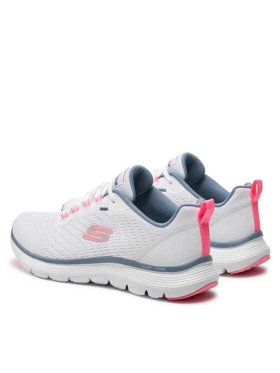 Skechers Sneakersy Flex Appeal 5.0- 150201/WPKB Biały | Modivo.pl
