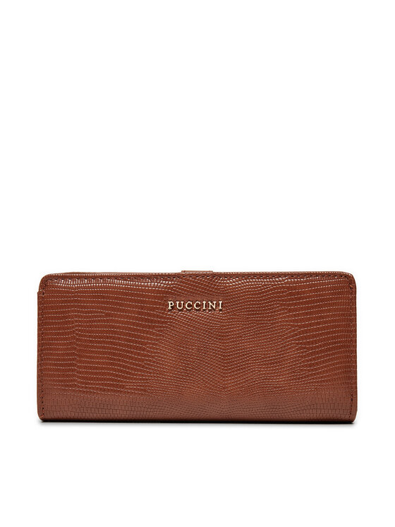 Puccini Голям дамски портфейл BLP837B Кафяв | Modivo.bg