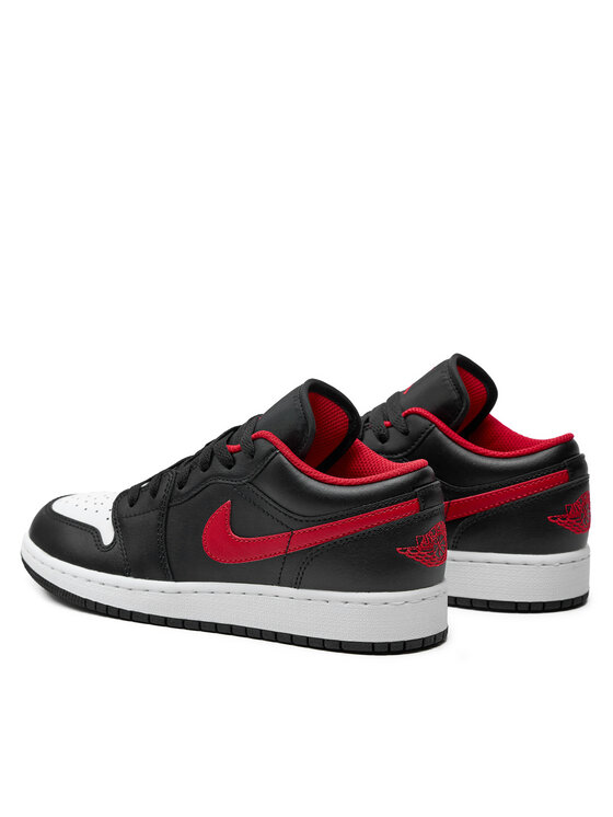 Nike Сникърси Jordan 1 Low (GS) 553560 063 Черен | Modivo.bg