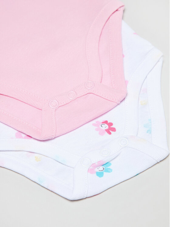 OVS Set 2 body-uri pentru copii 1678001 Colorat Regular Fit | Modivo.ro