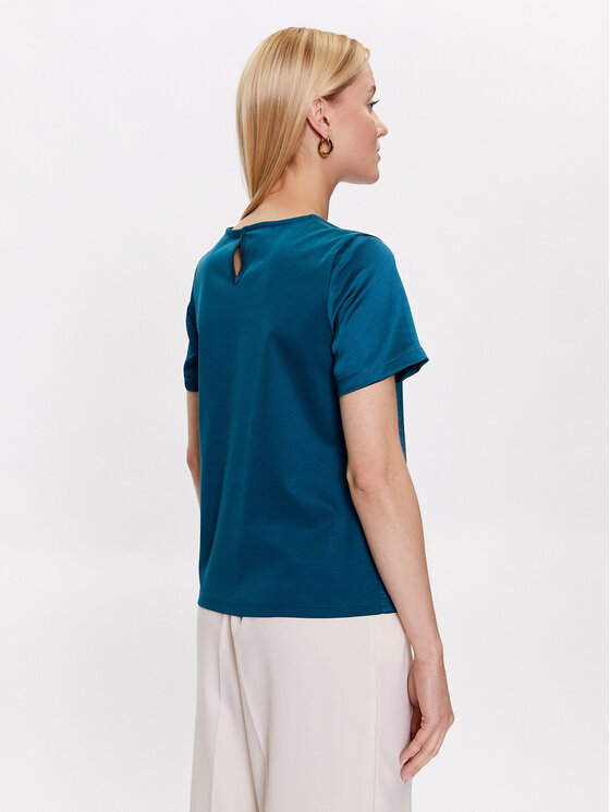 Weekend Max Mara Bluzka Gilbert 23594602396 Niebieski Regular Fit ...