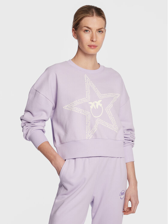 Pinko Pulóver 100369 A0KM Lila Relaxed Fit | Modivo.hu