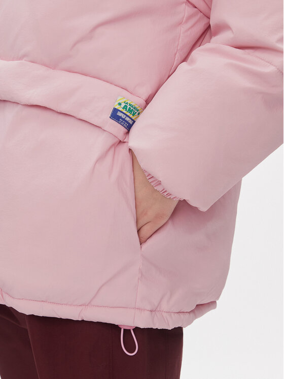 American Vintage Pūkinė striukė Zotcity ZOT17BH23 Rožinė Regular Fit ...