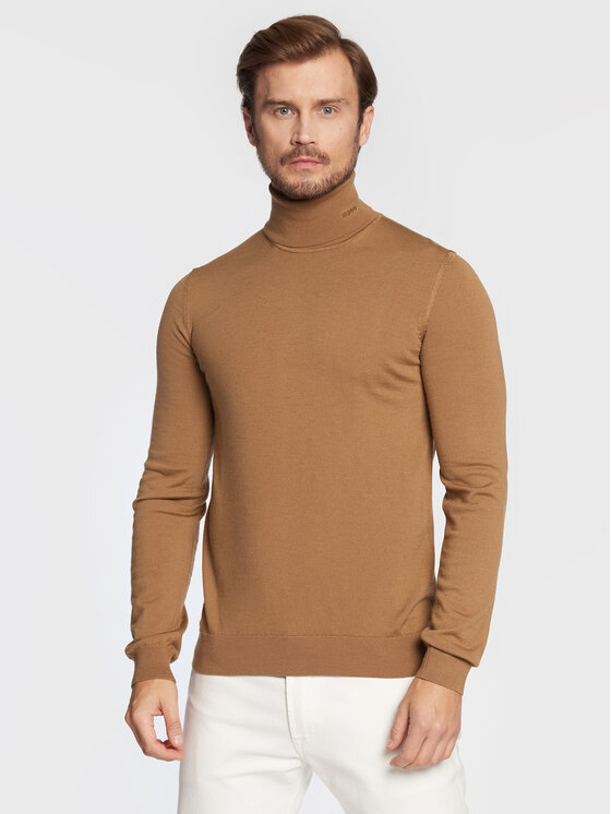 Hugo Golf San Thomas-M 50474174 Beżowy Slim Fit | Modivo.pl