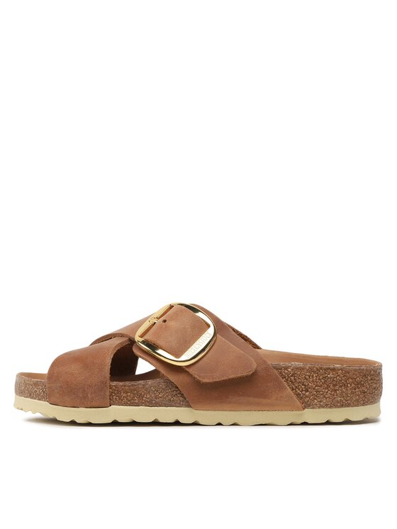 Birkenstock Klapki Siena 1020164 Brązowy | Modivo.pl