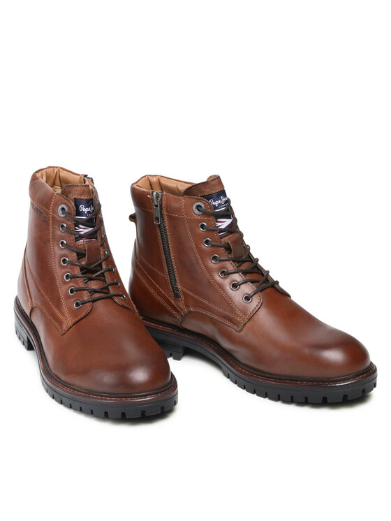 Pepe Jeans Trapper stila apavi Ned Boot Lth WarmPMS50215 Brūns | Modivo.lv