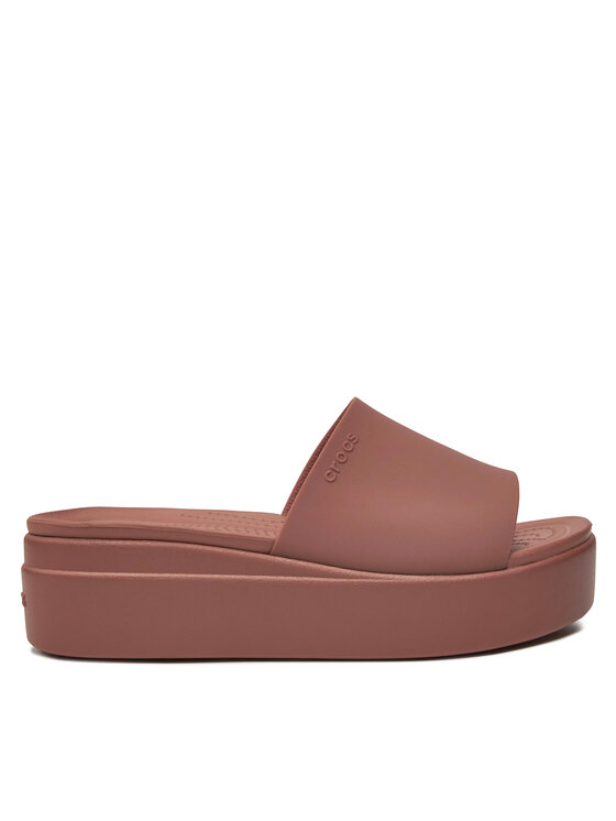 Crocs Iešļūcenes Brooklyn Slide 208728 Bordo | Modivo.lv