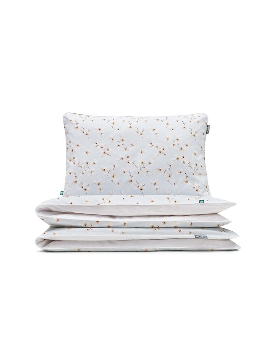 Mumla Komplet pościeli Kwitnąca Wiśnia Biały | Modivo.pl