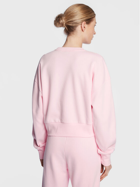 Pinko Mikina 100369 A0KM Růžová Relaxed Fit | Modivo.cz