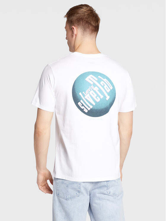 Levi's® T-Shirt Silver Tab 16143-0615 Bílá Relaxed Fit | Modivo.cz