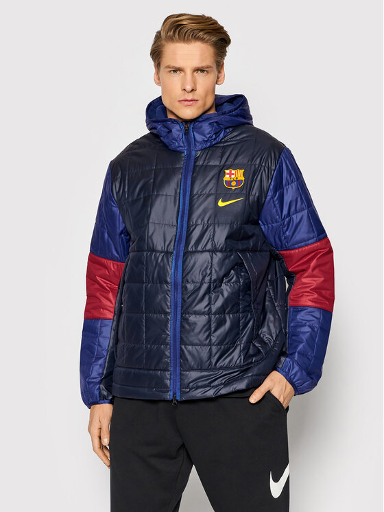 Nike Преходно яке FC Barcelona DM0607 Тъмносин Regular Fit | Modivo.bg