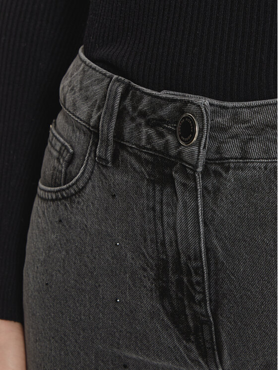 Morgan Jeansy 242-PELAN Szary Straight Fit | Modivo.pl