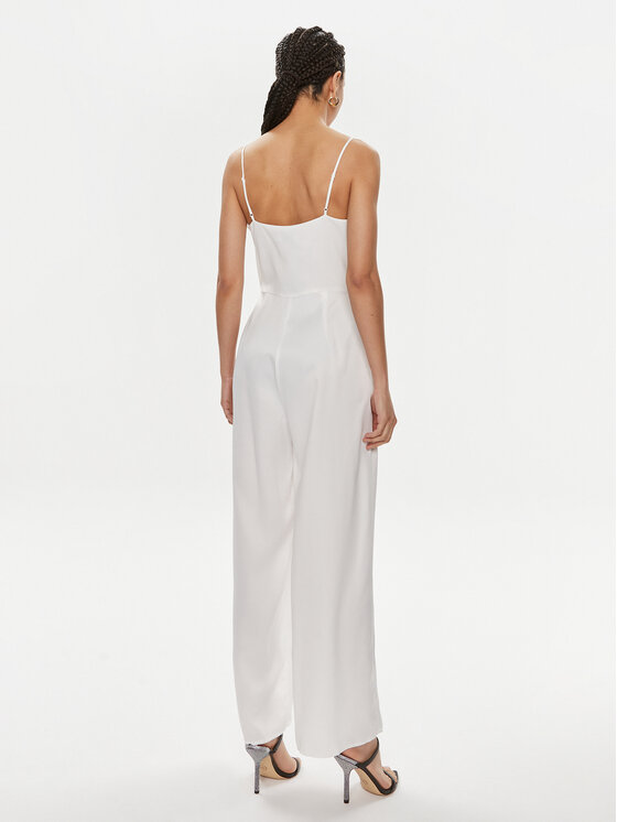 Vila Kombinezon Ellile 14099252 Biały Regular Fit | Modivo.pl