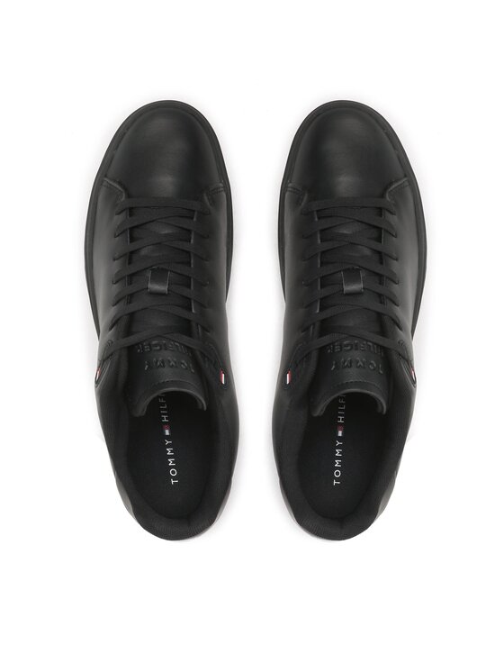 Tommy Hilfiger Sneakers Modern Iconic Court Cup Leather FM0FM04355 Schwarz Modivo