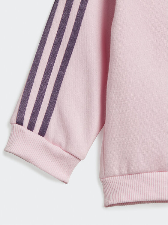 Adidas Jogginganzug Essentials Full Zip Hooded Jogger Set Ij8851 Rosa