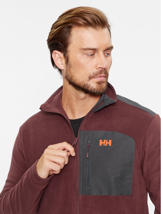 Helly Hansen Polar Daybreaker Block 49454 Bordowy Regular Fit | Modivo.pl