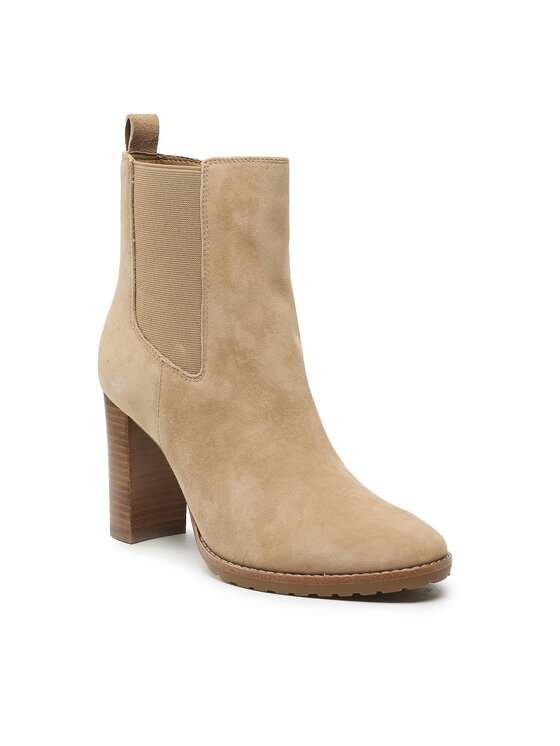 Lauren Ralph Lauren Botine Mylah 802872405002 Bej | Modivo.ro