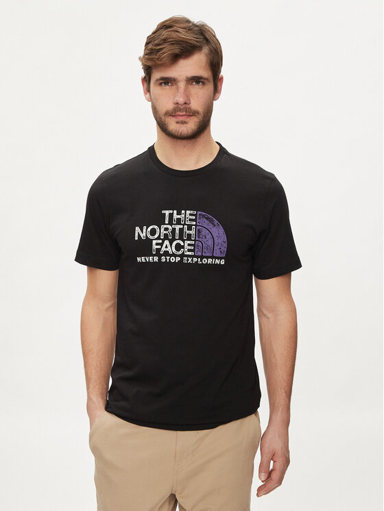 The North Face Тишърт Rust 2 NF0A87NW Черен Regular Fit | Modivo.bg