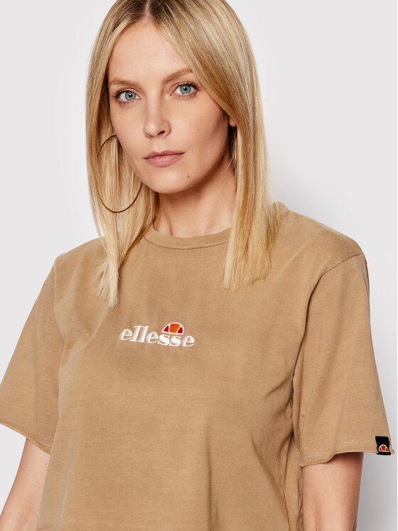 Ellesse T-Shirt Celesi SGM14013 Brązowy Relaxed Fit | Modivo.pl