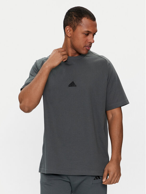 adidas T-Shirt Z.N.E. IS8358 Zelená Loose Fit | Modivo.cz