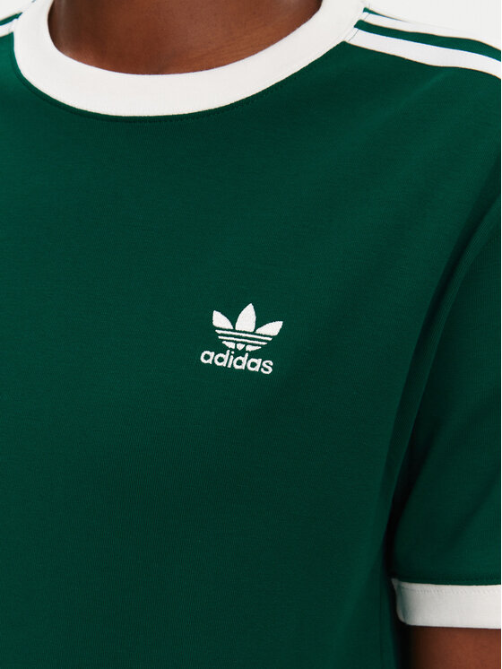 adidas T-krekls 3-Stripes JD4571 Zaļš Regular Fit | Modivo.lv