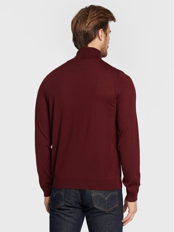 Boss Поло Musso-P 50468262 Бордо Slim Fit | Modivo.bg