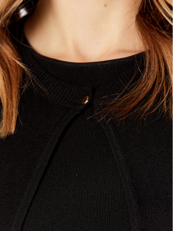 NAF NAF Кардиган Mbolly Bolero XENG27 Черен Regular Fit | Modivo.bg