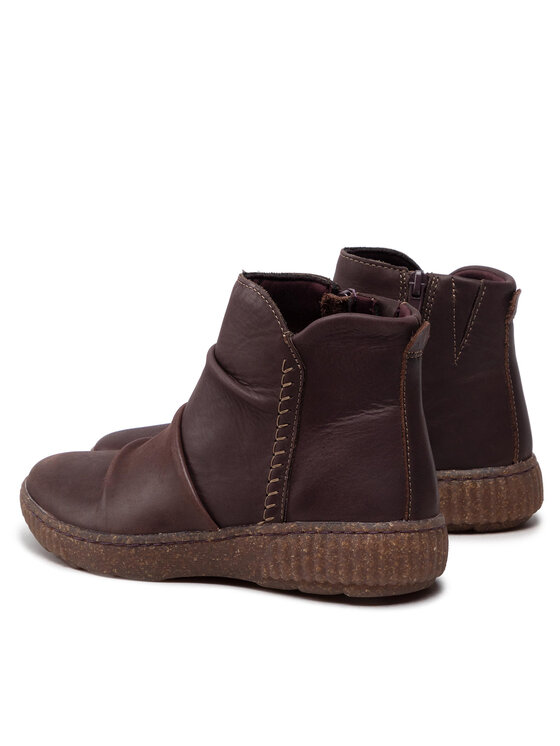 Clarks Botki Caroline Rae 261677044 Brązowy | Modivo.pl