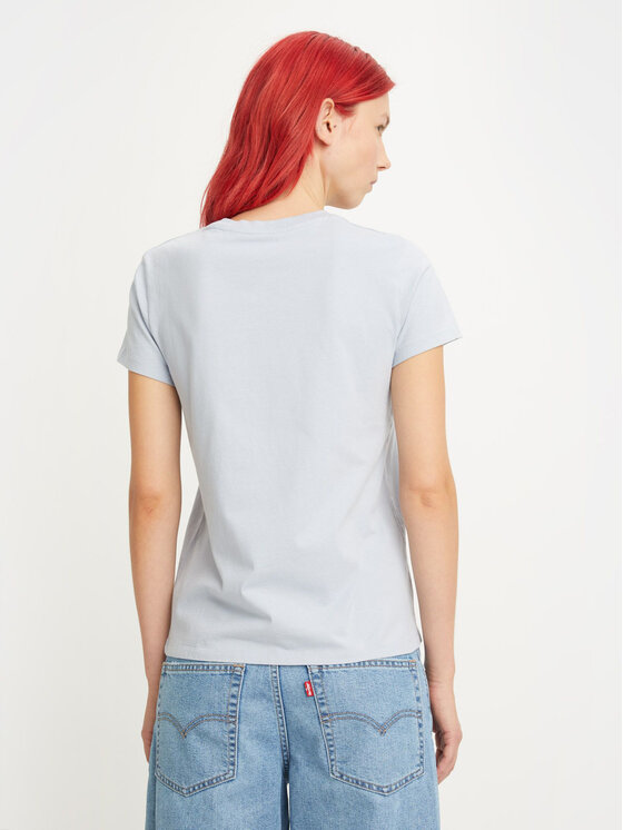 Levi's® T-Shirt The Perfect Tee 391850210 Himmelblau Regular Fit ...