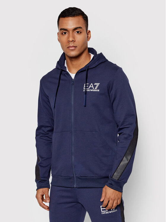 EA7 Emporio Armani Sweatshirt 3LPM68 PJ05Z 1554 Dunkelblau Regular Fit | Modivo.de