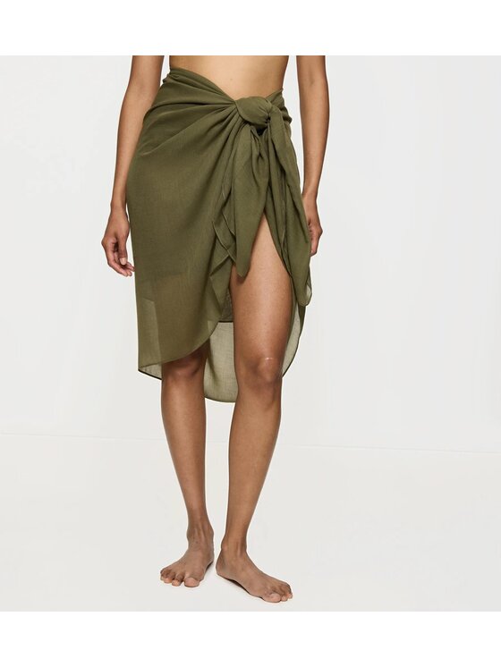 Triumph Pareo Beach MyWear Pareo Zielony | Modivo.pl