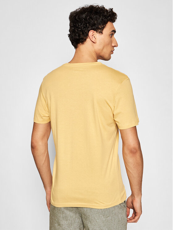 Jack&Jones Тишърт Azure 12189032 Жълт Regular Fit | Modivo.bg