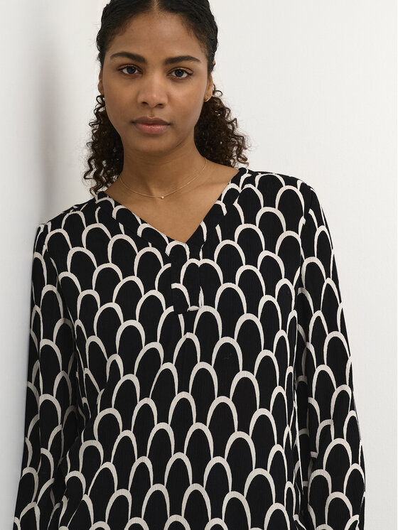 Kaffe Palaidinė Kakarina Amber 10507893 Juoda Regular Fit | Modivo.lt