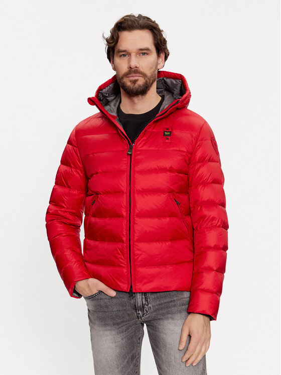 Blauer Daunenjacke 23WBLUC03075 Rot Regular Fit | Modivo.de