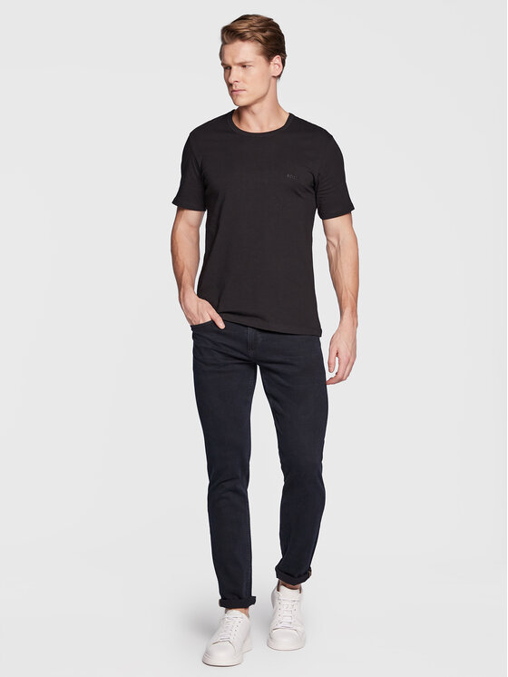 Boss Komplet 3 t-shirtów Classic 50475284 Czarny Regular Fit | Modivo.pl