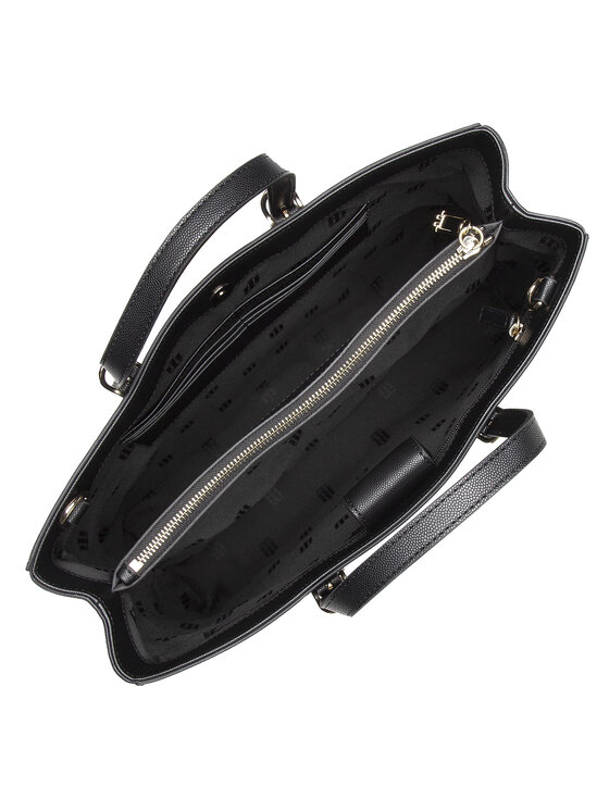 Tommy Hilfiger Handtasche Th Timeless Work Bag Aw0aw13159 Schwarz