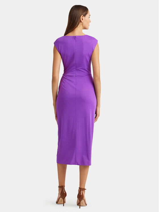Lauren Ralph Lauren Rochie cocktail 250925939002 Violet Regular Fit ...