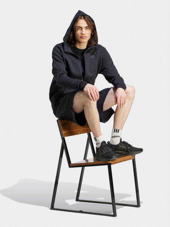 adidas Mikina IN5089 Černá Loose Fit | Modivo.cz