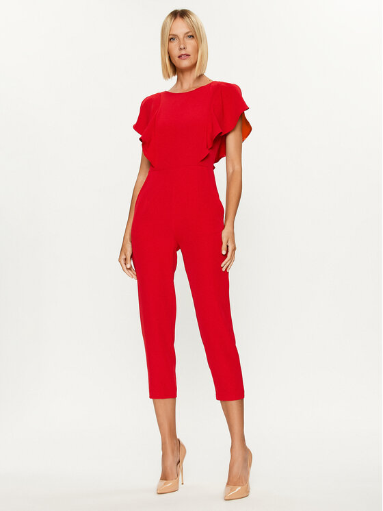 Rinascimento Overal CFC0116019003 Červená Regular Fit | Modivo.cz