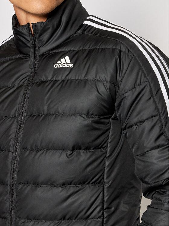 adidas Kurtka puchowa Essentials GH4589 Czarny Slim Fit | Modivo.pl
