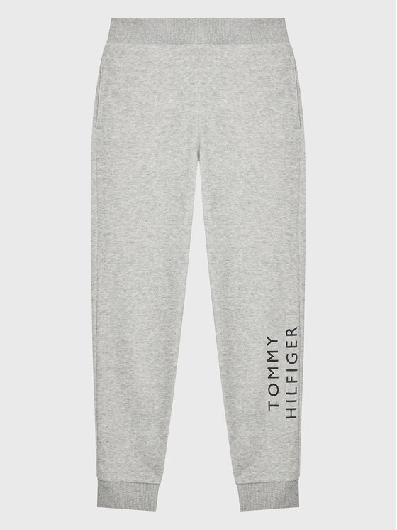 Tommy Hilfiger Jogginghose Logo Kb0kb07982 M Grau Regular Fit Modivo At